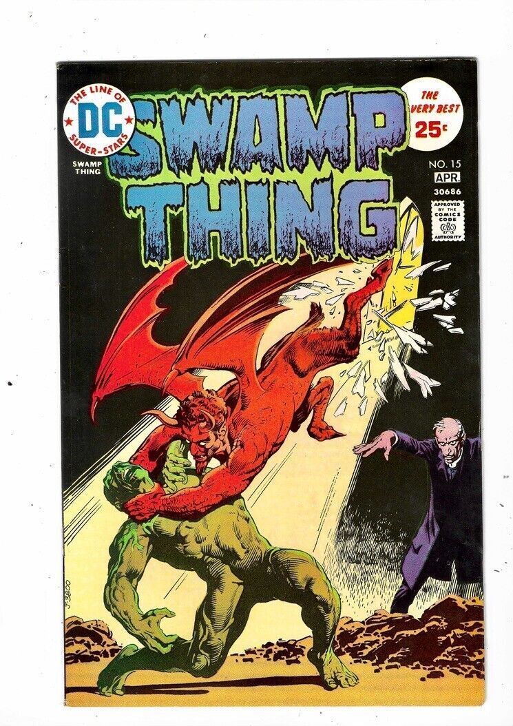Swamp Thing #15 DC Comics 1975 Redondo Abigail Arcane 1st Psychic ...