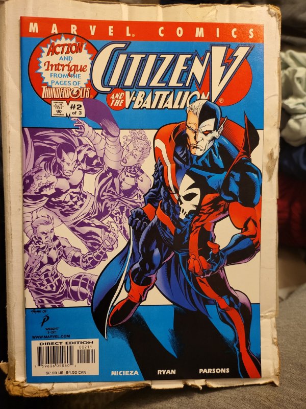 Citizen V and the V-Battalion #2 (2001) abc | Comic Books - Modern Age ...