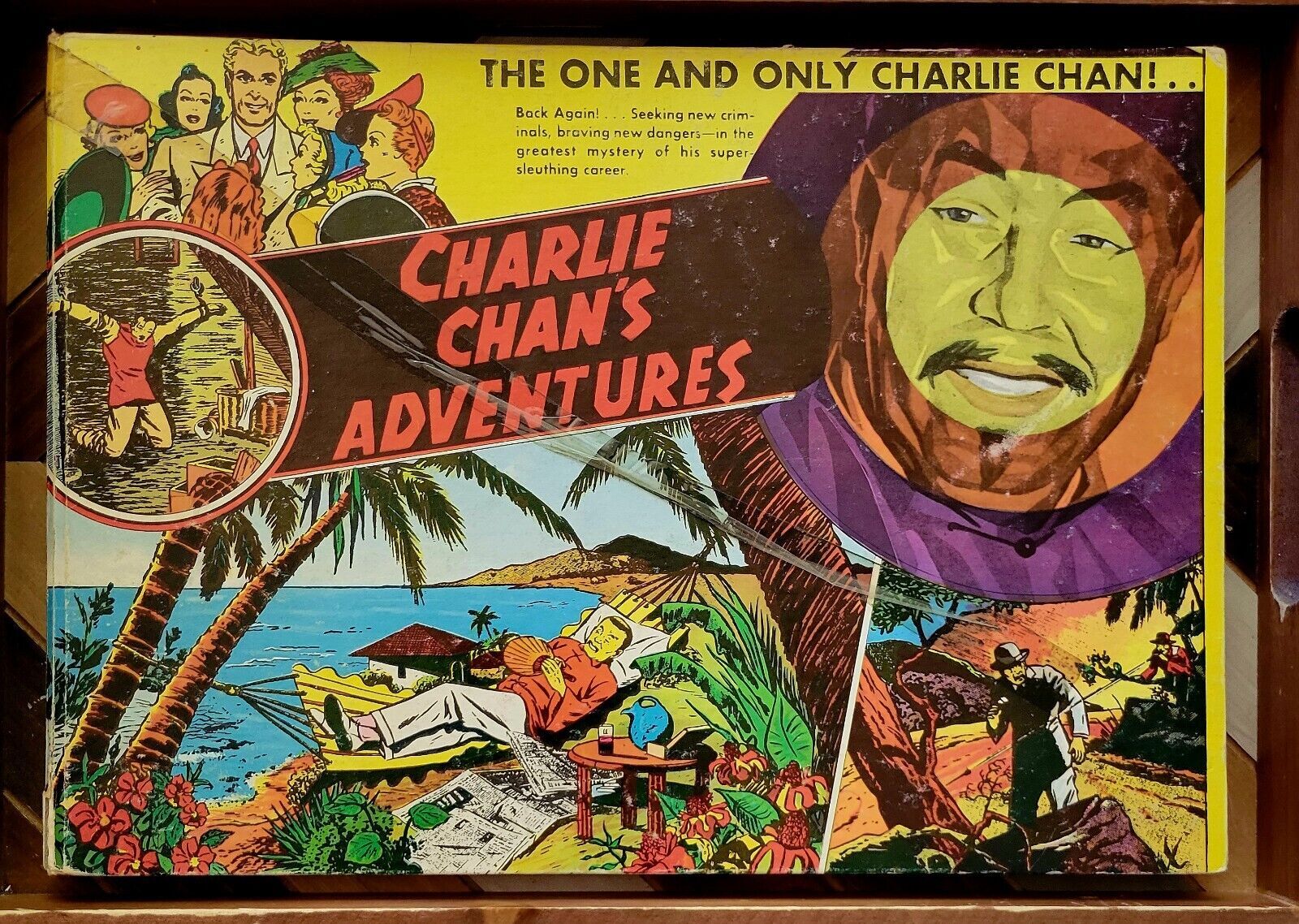 CHARLIE CHAN ADVENTURES (Comic Stars In The World 1938/1976) "Opera ...