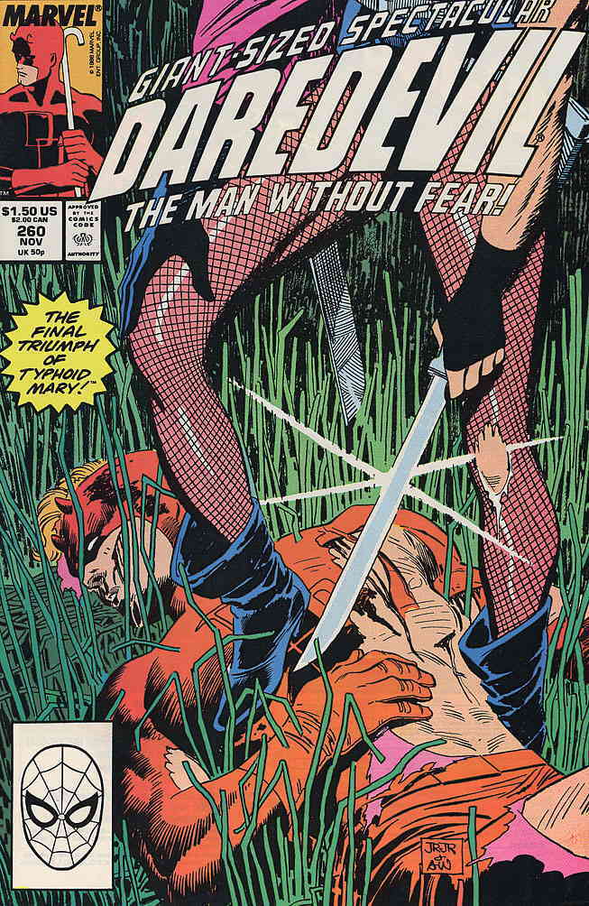Daredevil #260 VG ; Marvel | low grade comic Typhoid Mary | Comic Books ...