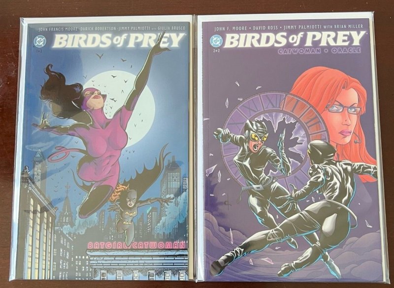 Birds of Prey Catwoman Batgirl Oracle set #1-2 DC 2 pieces 8.0 VF (2003 ...