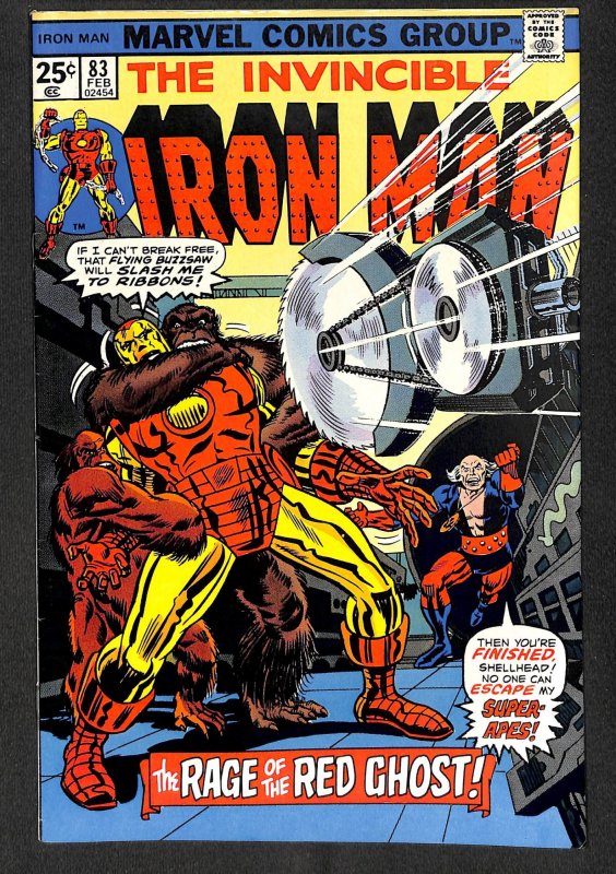 Iron Man #83 (1976) | Comic Books - Bronze Age, Marvel, Iron Man ...