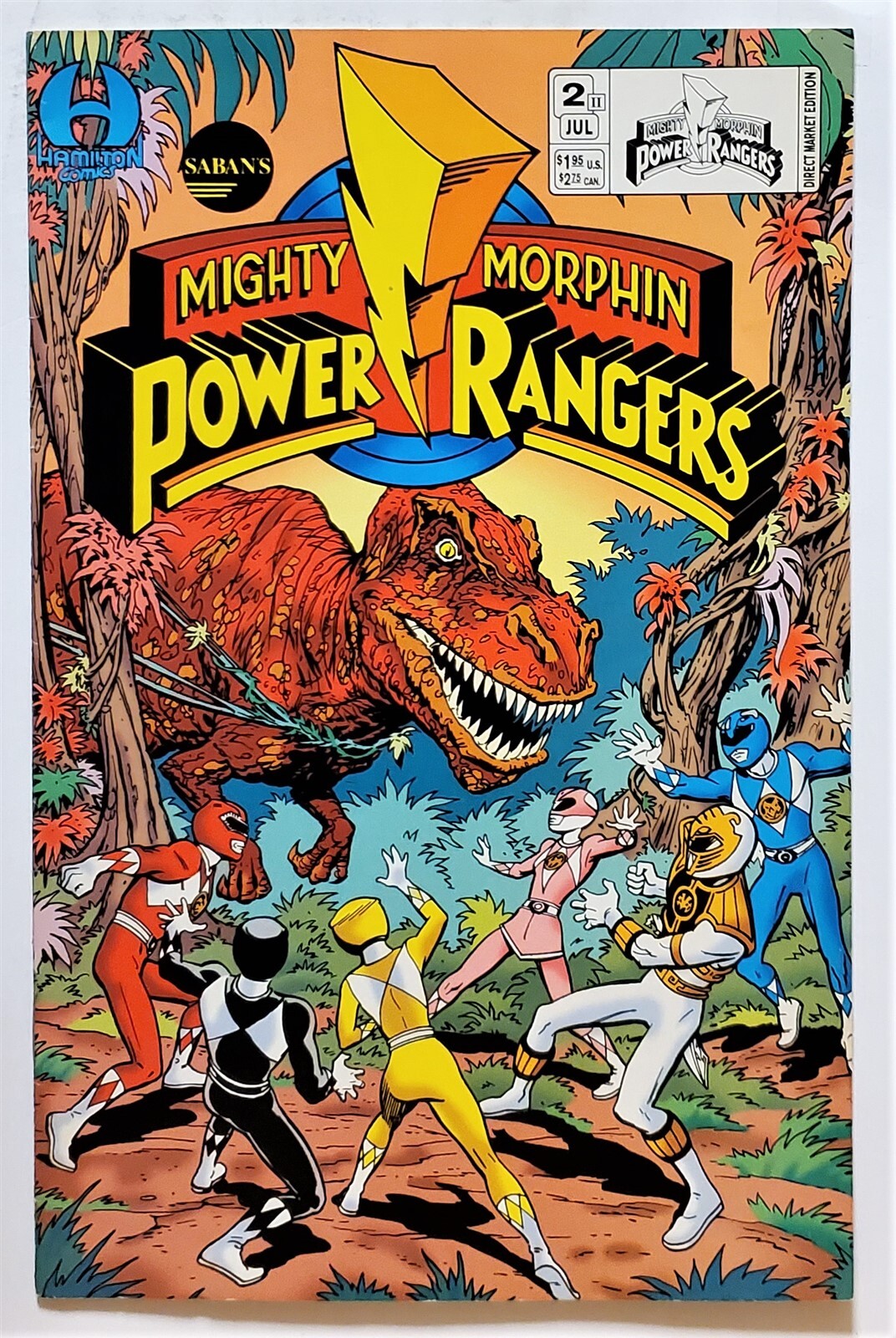 Saban?s Mighty Morphin Power Rangers (2nd Series) #2 (July 1995 ...