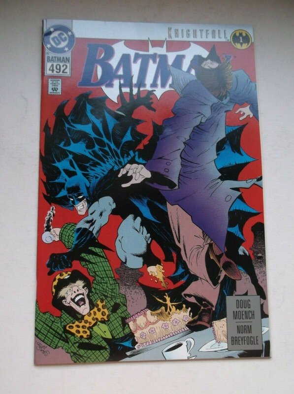 DC: Batman #492, Platinum Edition, Knightfall Story ARC Begins, 1993 ...