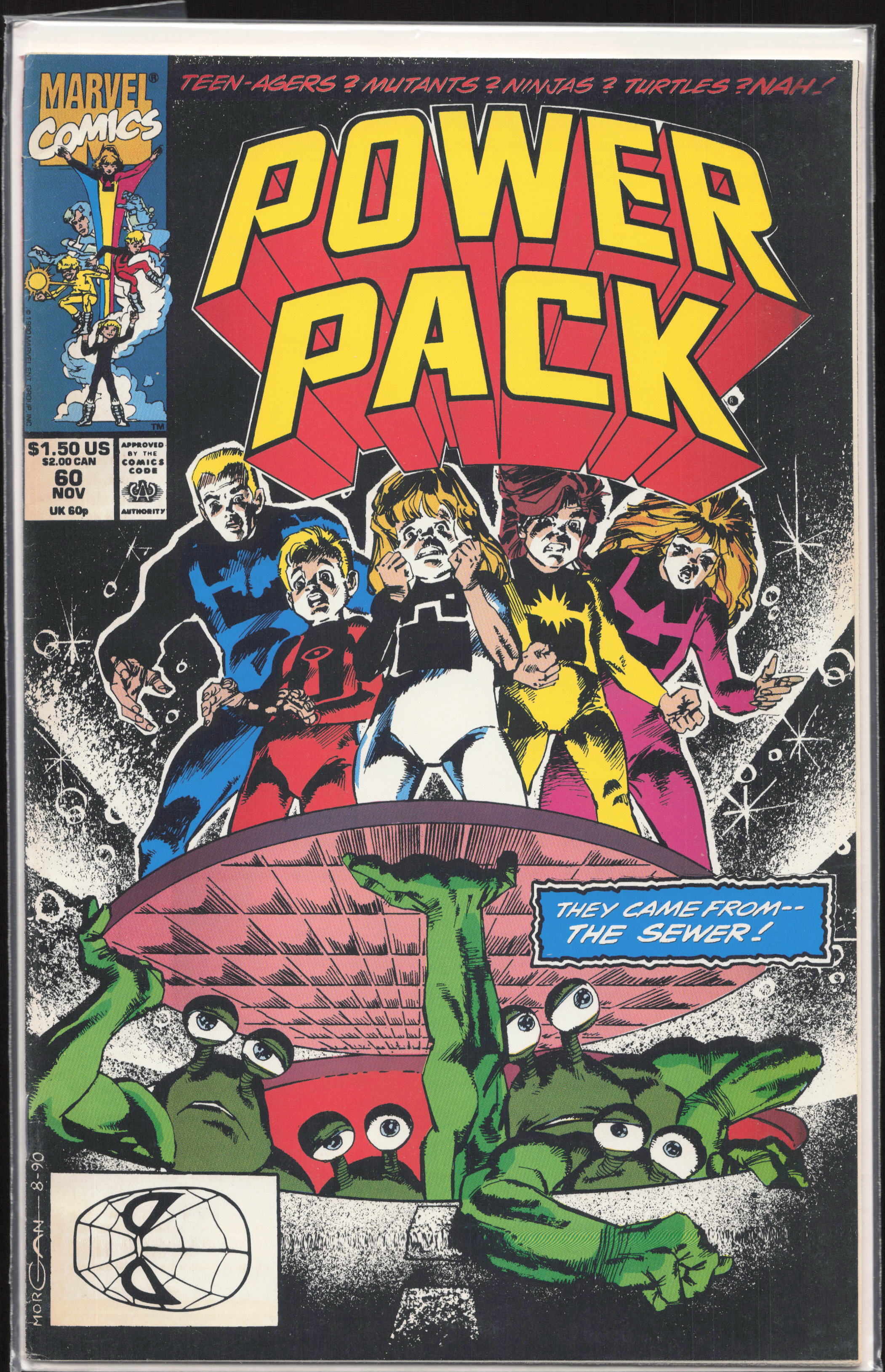 Power Pack #60 (1990) Power Pack | Comic Books - Copper Age, Marvel, Power Pack, Superhero ...