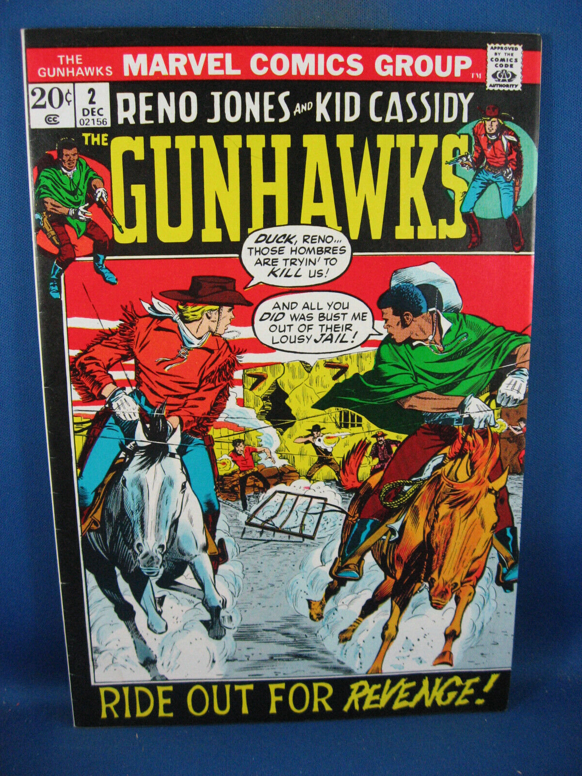 Gunhawk VF- Marvel 1972 Reno Jones | Comic Books - Bronze Age, Marvel ...