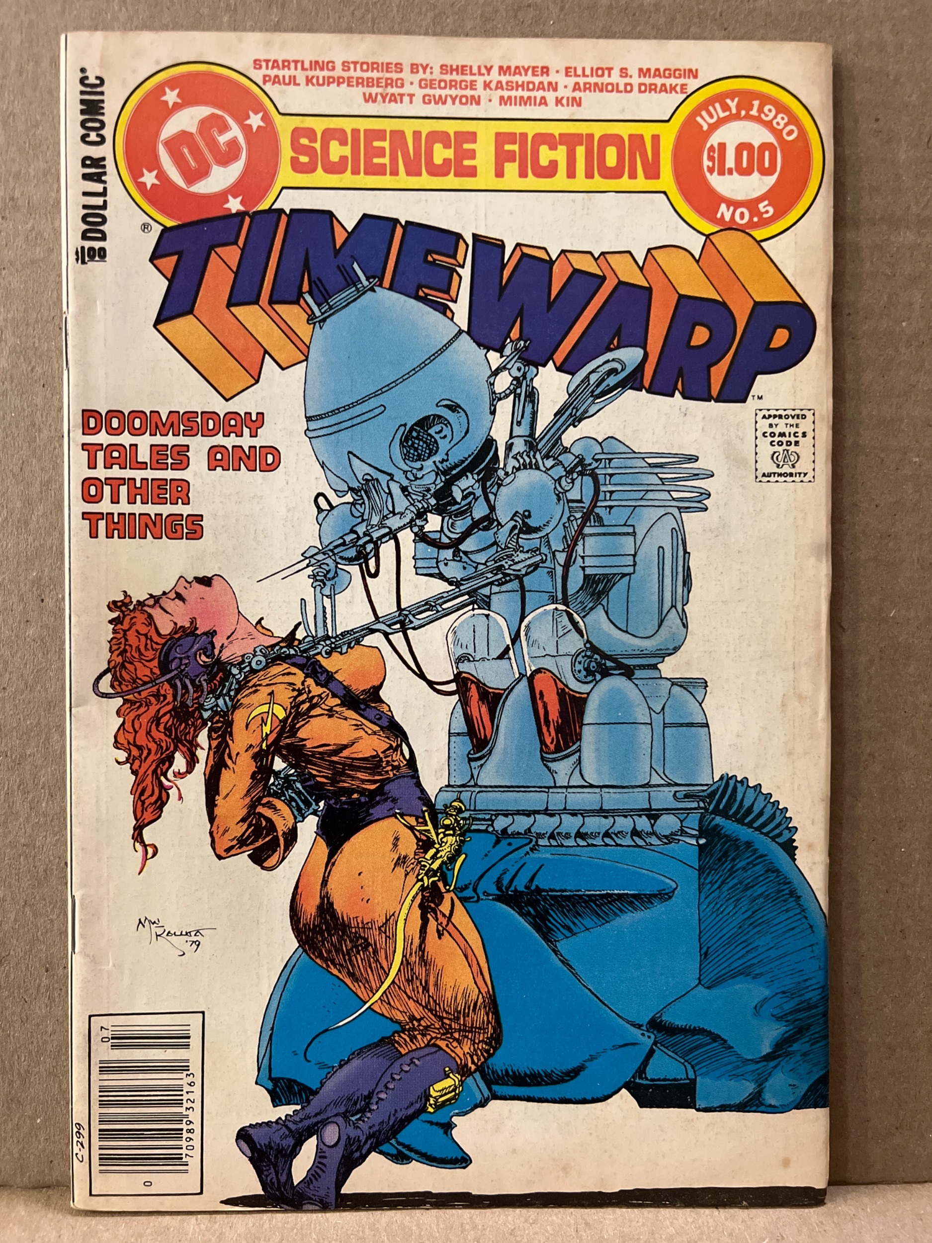Time Warp #1-5 (1979) COMPLETE SET | Comic Books - Bronze Age, DC ...
