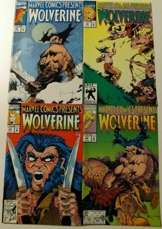 Marvel Comics Presents #93-96 (Frankie Raye Nova Story) Sam Keith ...