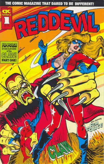 Reddevil #1 FN ; AC | Femforce Golden Age Daredevil | Comic Books - Modern Age, AC Comics ...