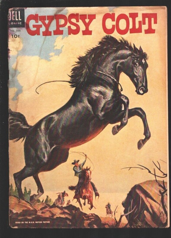 Gypsy Colt-Four Color Comics #568 1954-Dell-Moisture stains-spine wear ...
