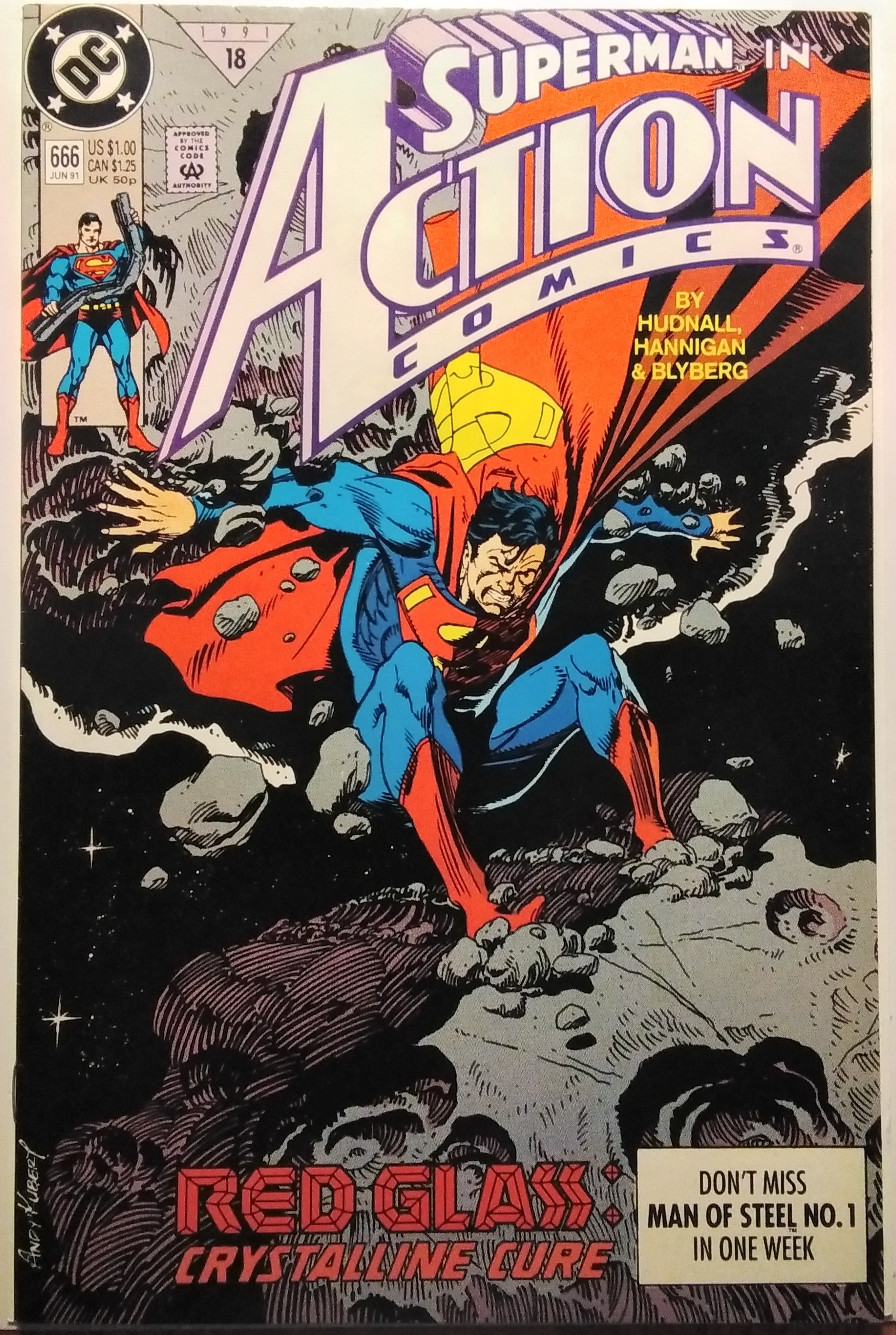 Action Comics #666 Direct Edition (1991) | Comic Books - Copper Age, DC ...