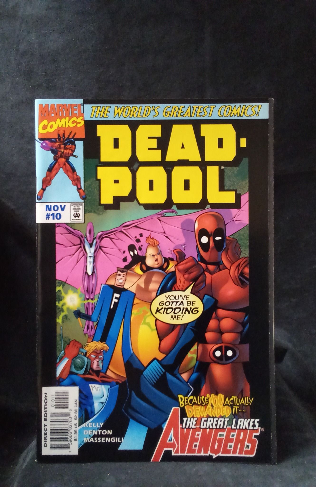 Deadpool #10 (1997) | Comic Books - Modern Age, Marvel, Deadpool ...