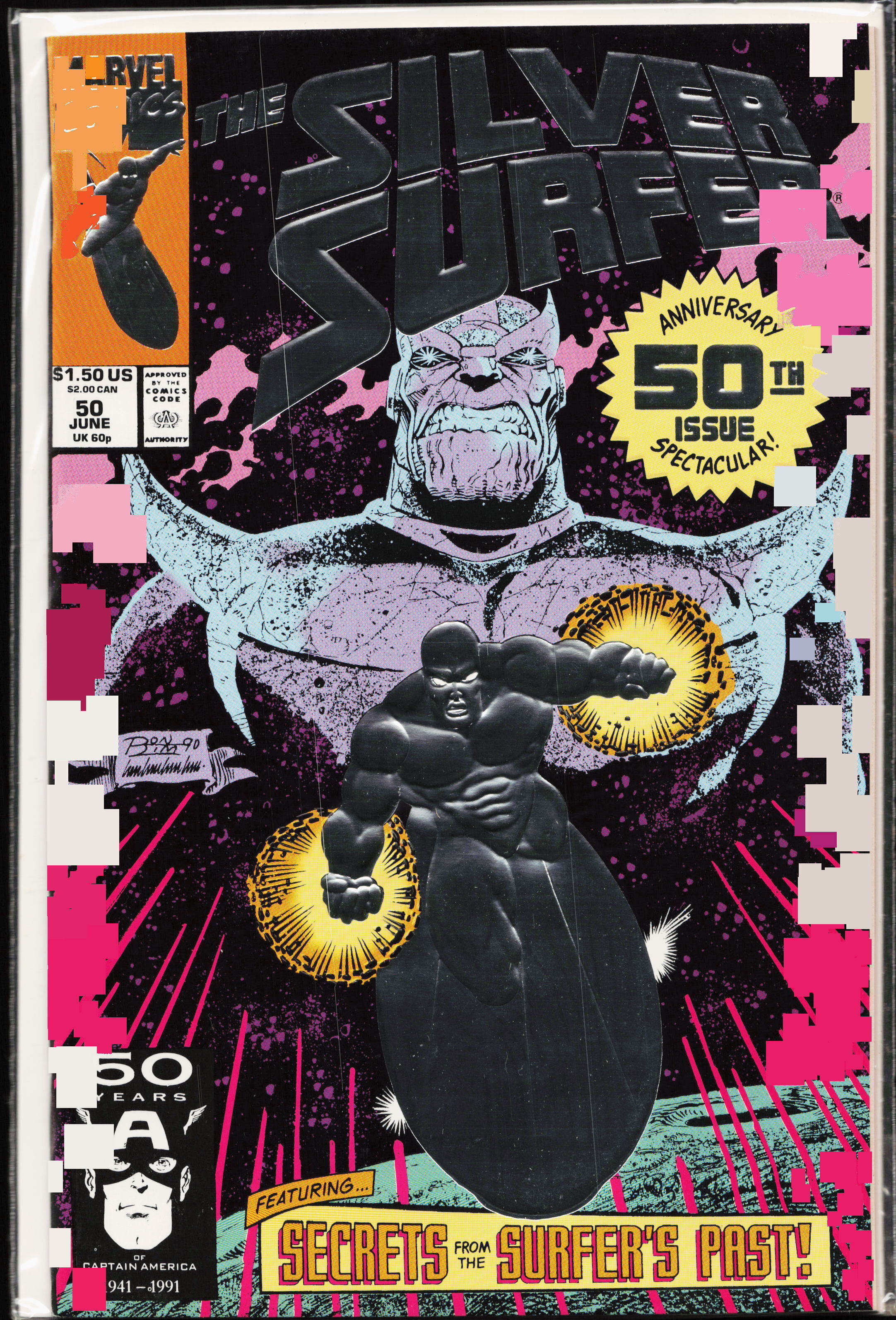 Silver Surfer #50 (1991) Silver Surfer | Comic Books - Copper Age ...