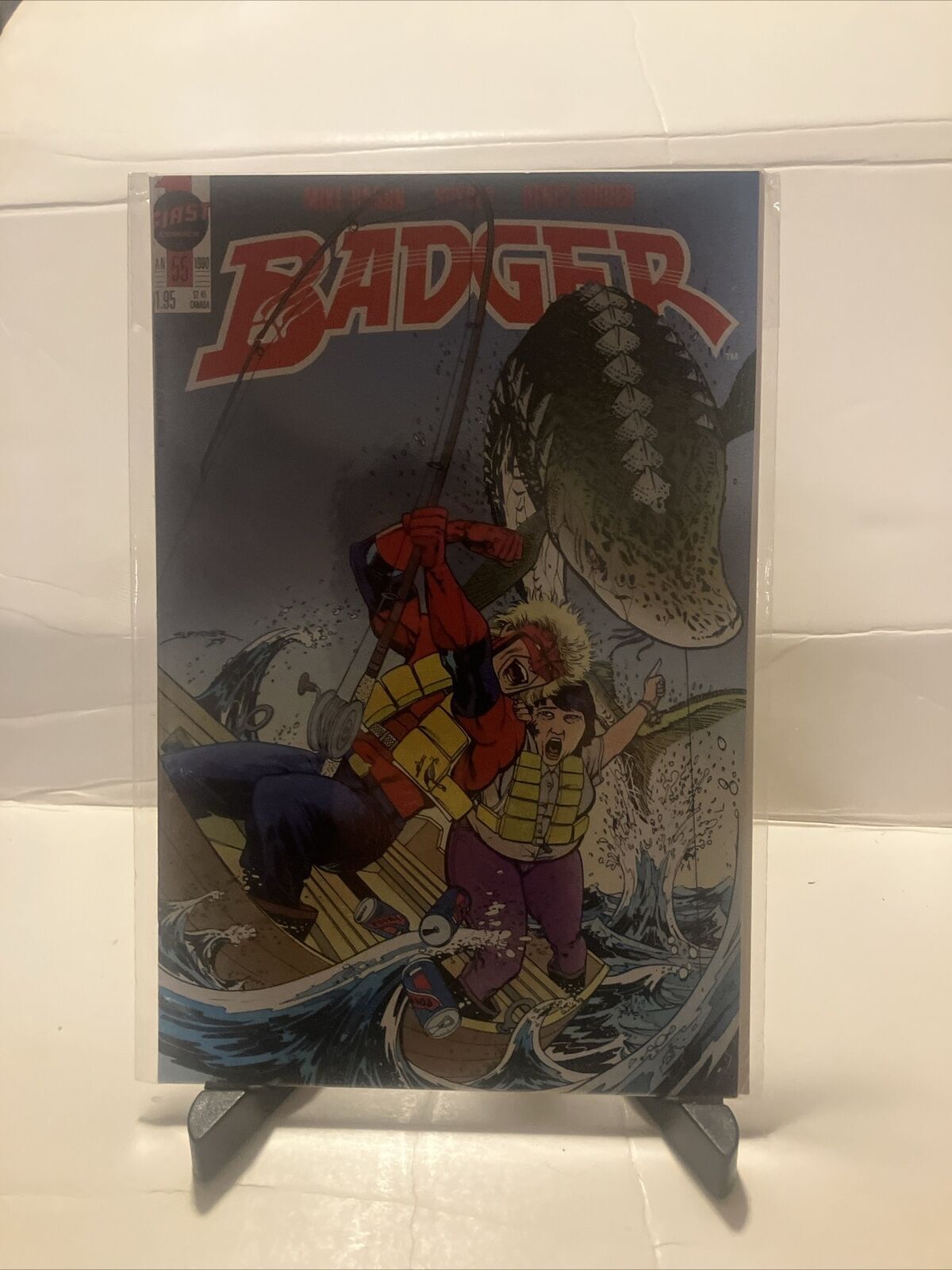 Badger #55, 1990 First Comics Comic Book | Comic Books - Copper Age ...
