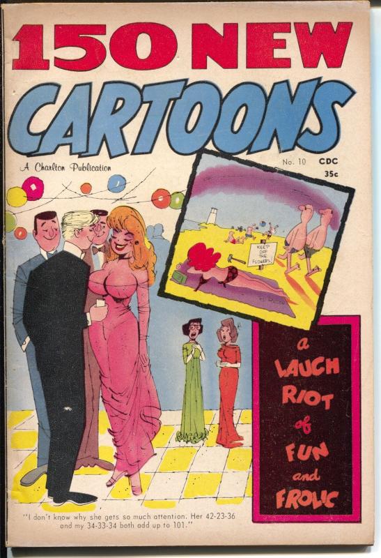 150 New Cartoons #10 1965-Charlton-Ted Trogdon-Pete Wyma-Engleman-FN ...