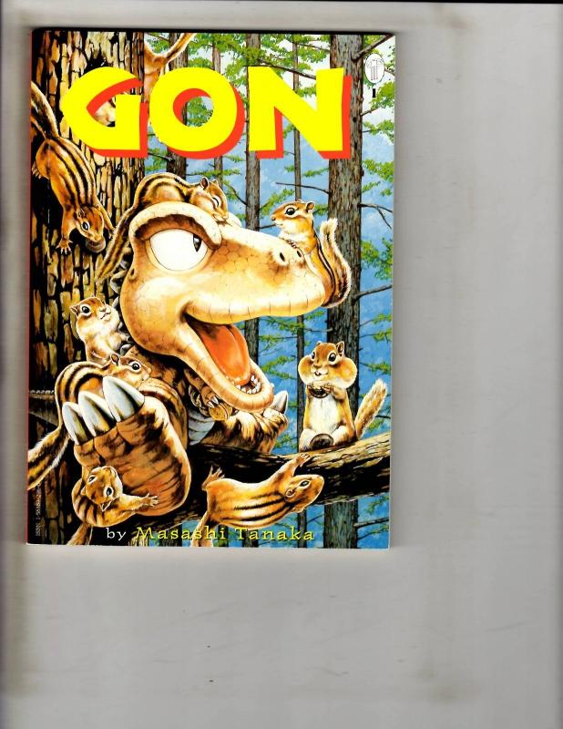 GON Tanaka Paradox Press Mini Comic Book Graphic Novel Masashi Tanaka ...
