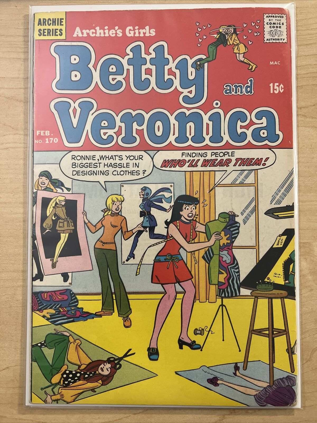 Archie’s Girls Betty And Veronica #170 | Comic Books - Bronze Age ...