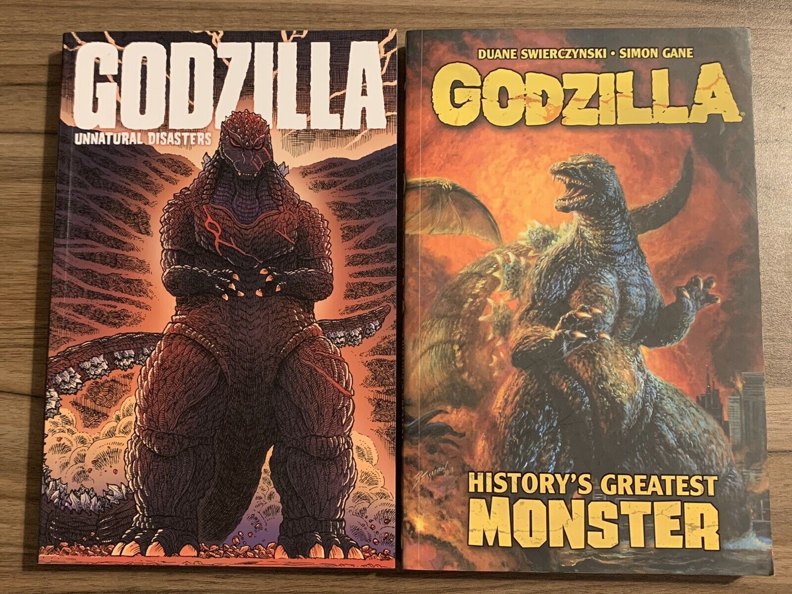 Godzilla Unnatural Disasters & History’s Greatest Monsters TPB Simon ...