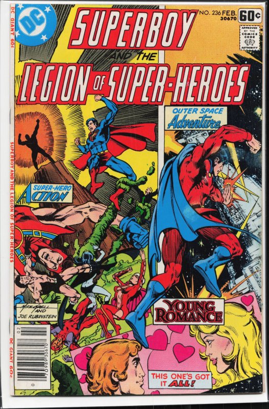 Superboy and the Legion of Super-Heroes #236 (1978) | Comic Books ...