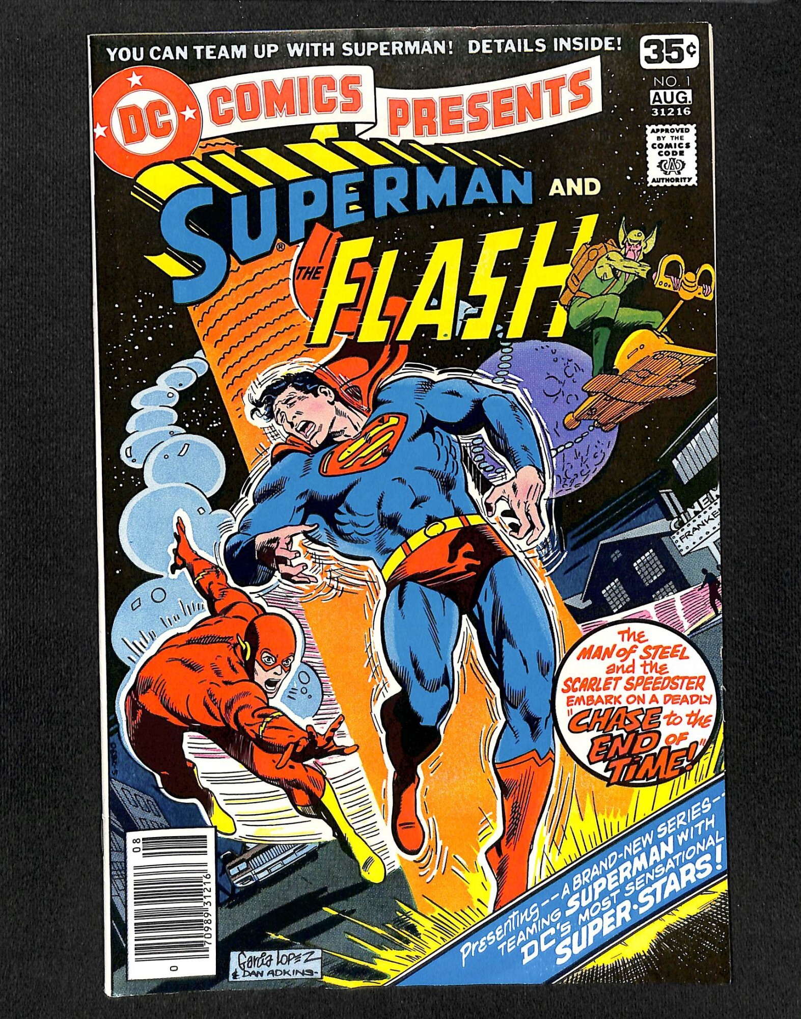 DC Comics Presents #1 VF- 7.5 Superman! Flash! | Comic Books - Bronze ...