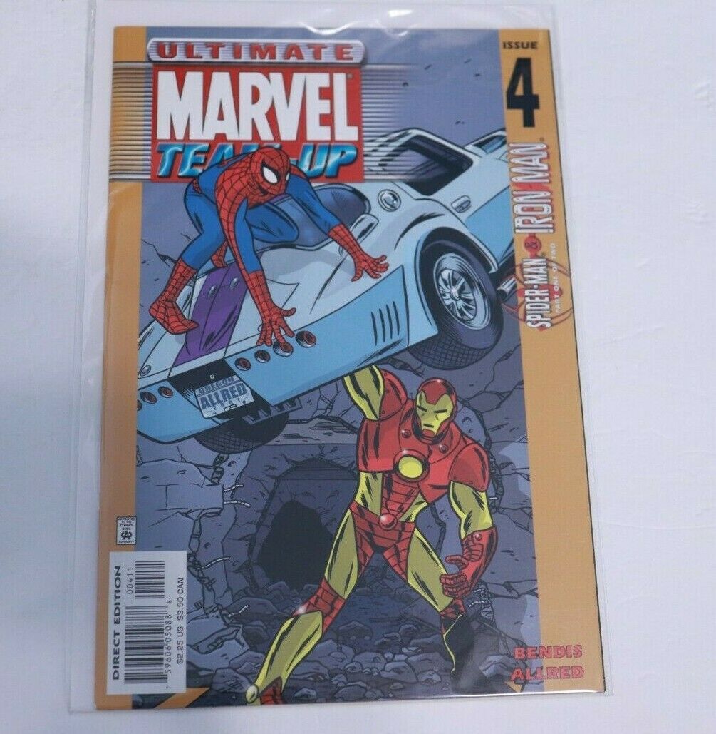 Marvel Ultimate Team-Up #4 Spider-man & Iron Man | Comic Books - Modern ...