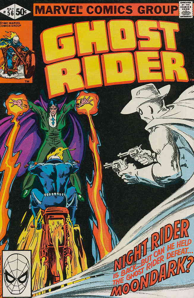 Ghost Rider (Vol. 1) #56 FN ; Marvel | Night Rider | Comic Books ...