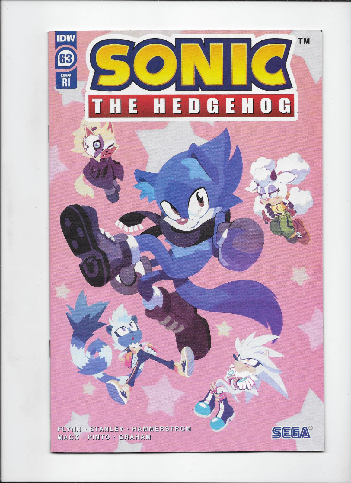 Sonic The Hedgehog 63 1 10 Idw Prh 2023 Nathalie Fourdraine Incentive