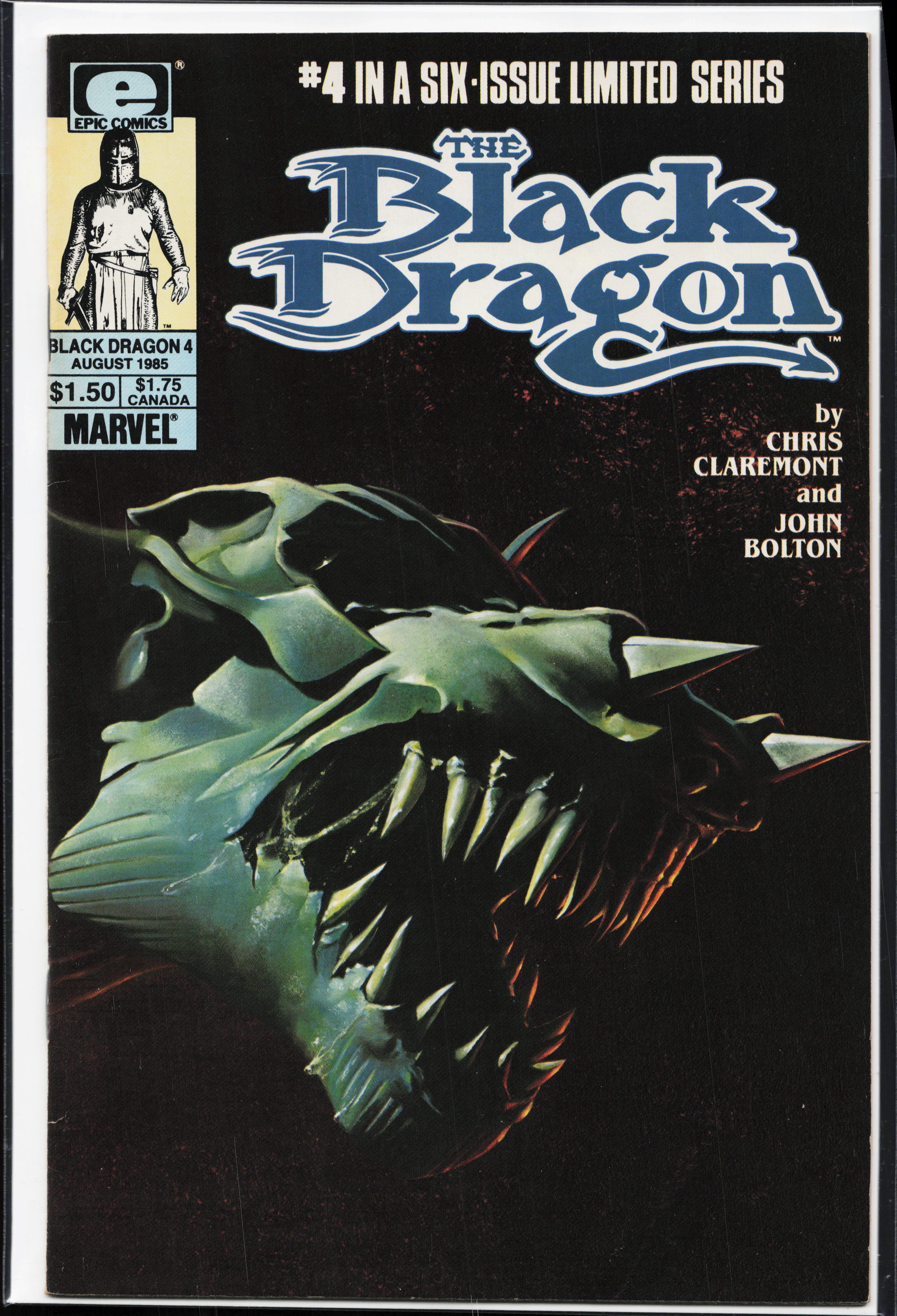 The Black Dragon #4 (1985) The Black Dragon | Comic Books - Copper Age ...