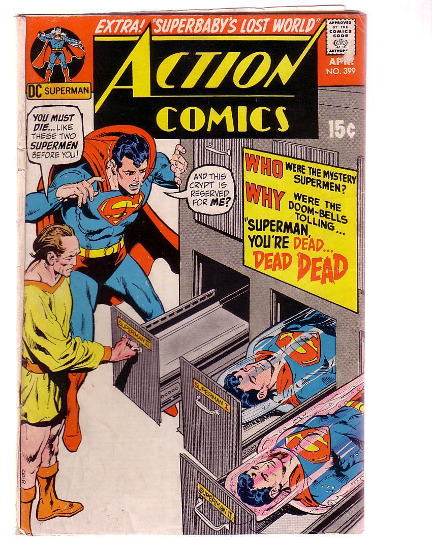 Action Comics #399 1971-Superman-Dc Comics Neal Adams G | Comic Books ...
