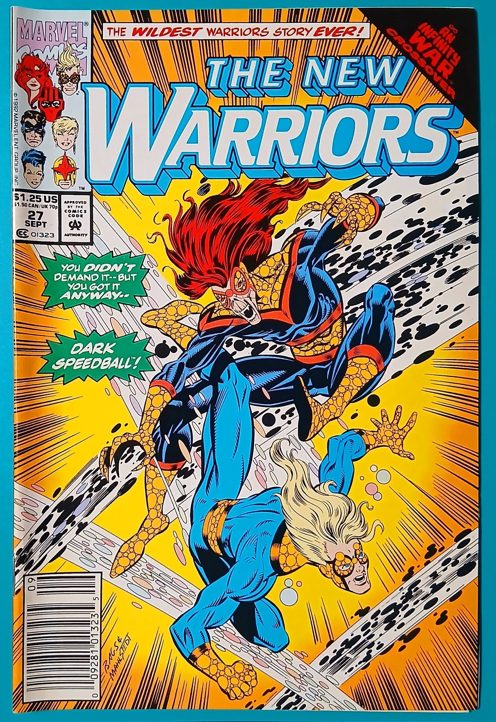 The New Warriors #27 (1992) MCU Secret Wars Thunderbolts Avengers X-Men ...