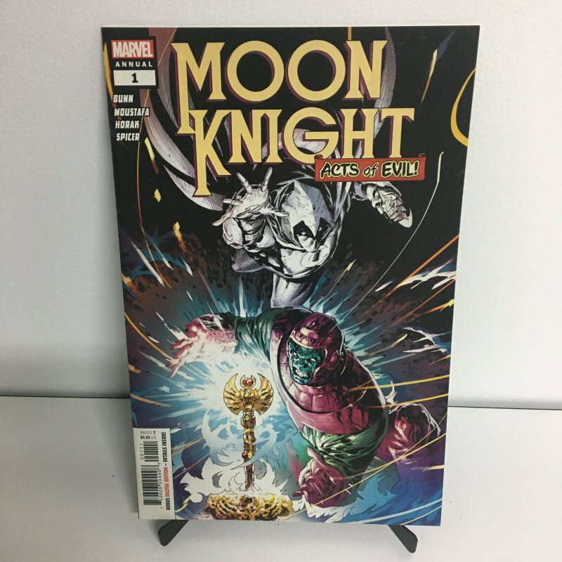 Moon Knight Annual 1 - 1st Moon Knight variants appearances - Kang - NM ...
