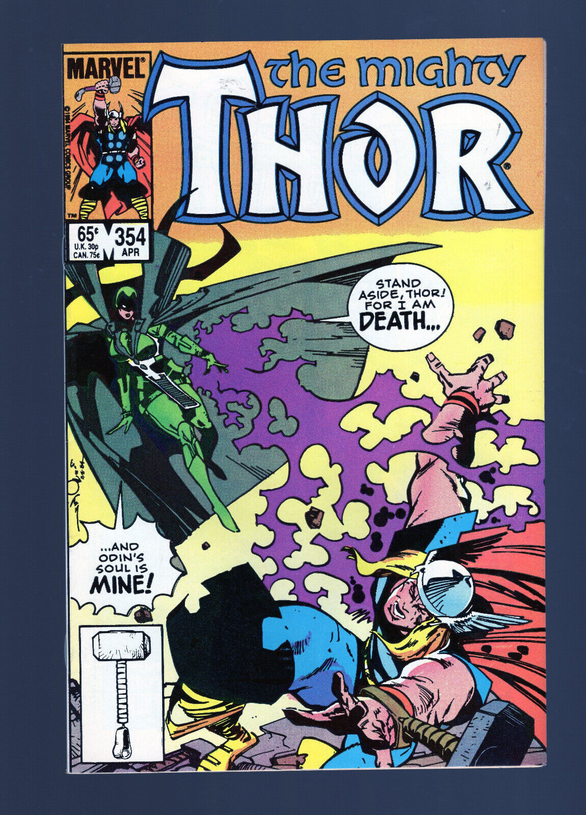 Thor #354 - Walter Simonson Cov, Interior Art and Story. Hela App. (9.2 ...