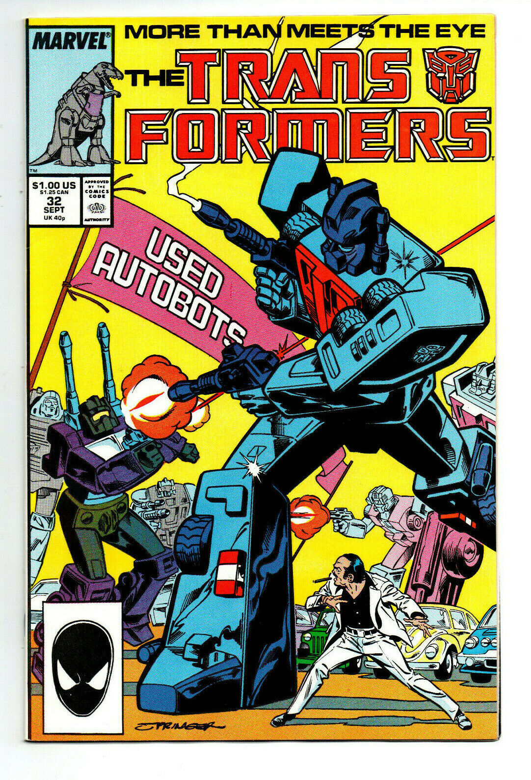 Transformers #32 newsstand - Marvel - 1987 - VF/NM | Comic Books ...