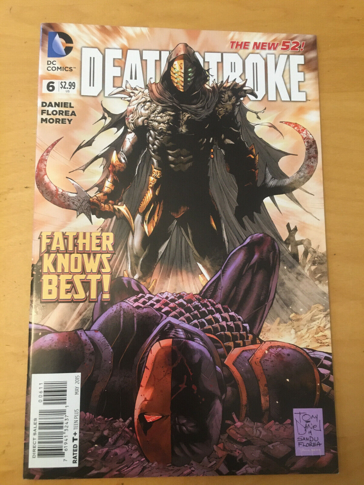 Deathstroke 6, Regular & 1:25 Variant, 1st APP the Father | Comic Books ...