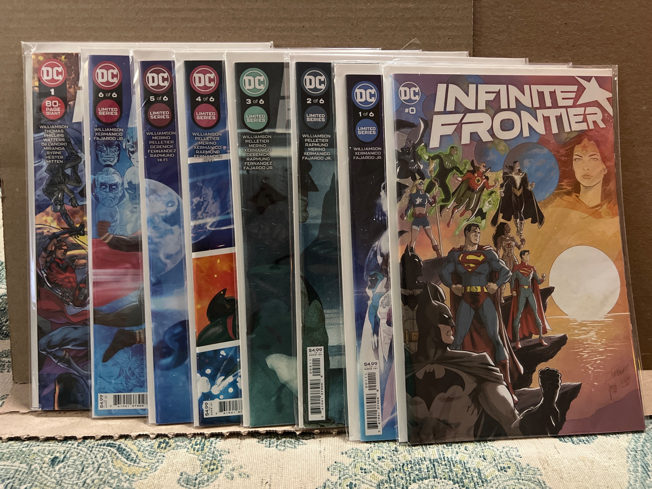 Infinite Frontier #0-6 and Secret Files (2021) FULL SET | Comic Books ...