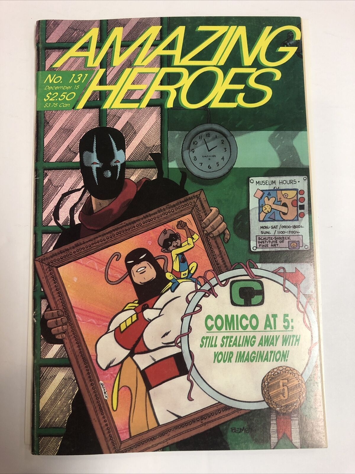 Amazing Heroes (1988) # 131 (VF) | 1st App Venom Predating ASM 298-300 ...