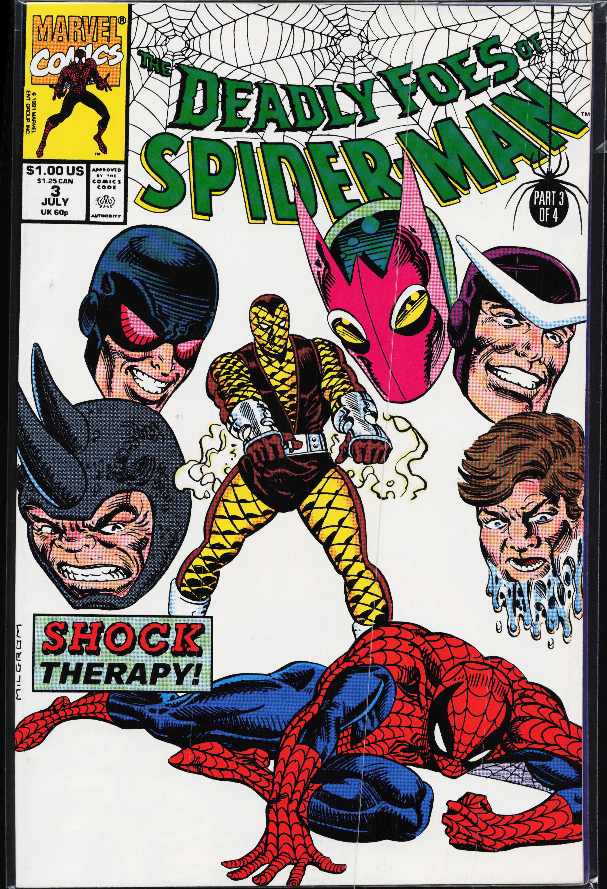 Deadly Foes of Spider-Man #3 (1991) Spider-Man | Comic Books - Copper ...