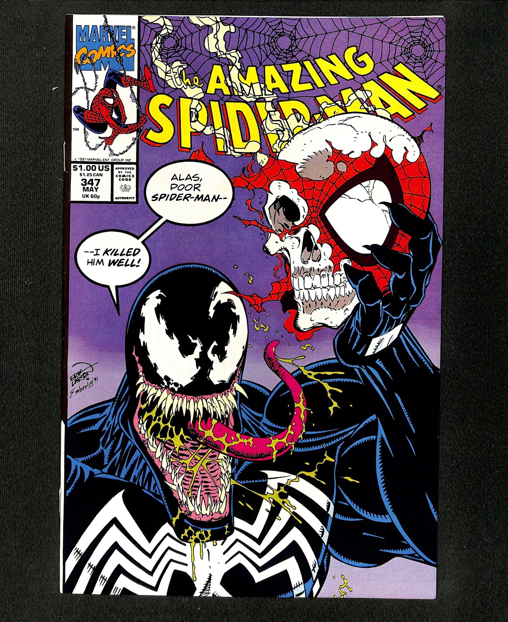 Amazing Spider-Man #347 Venom Killed Spider-Man Well! | Full Runs ...