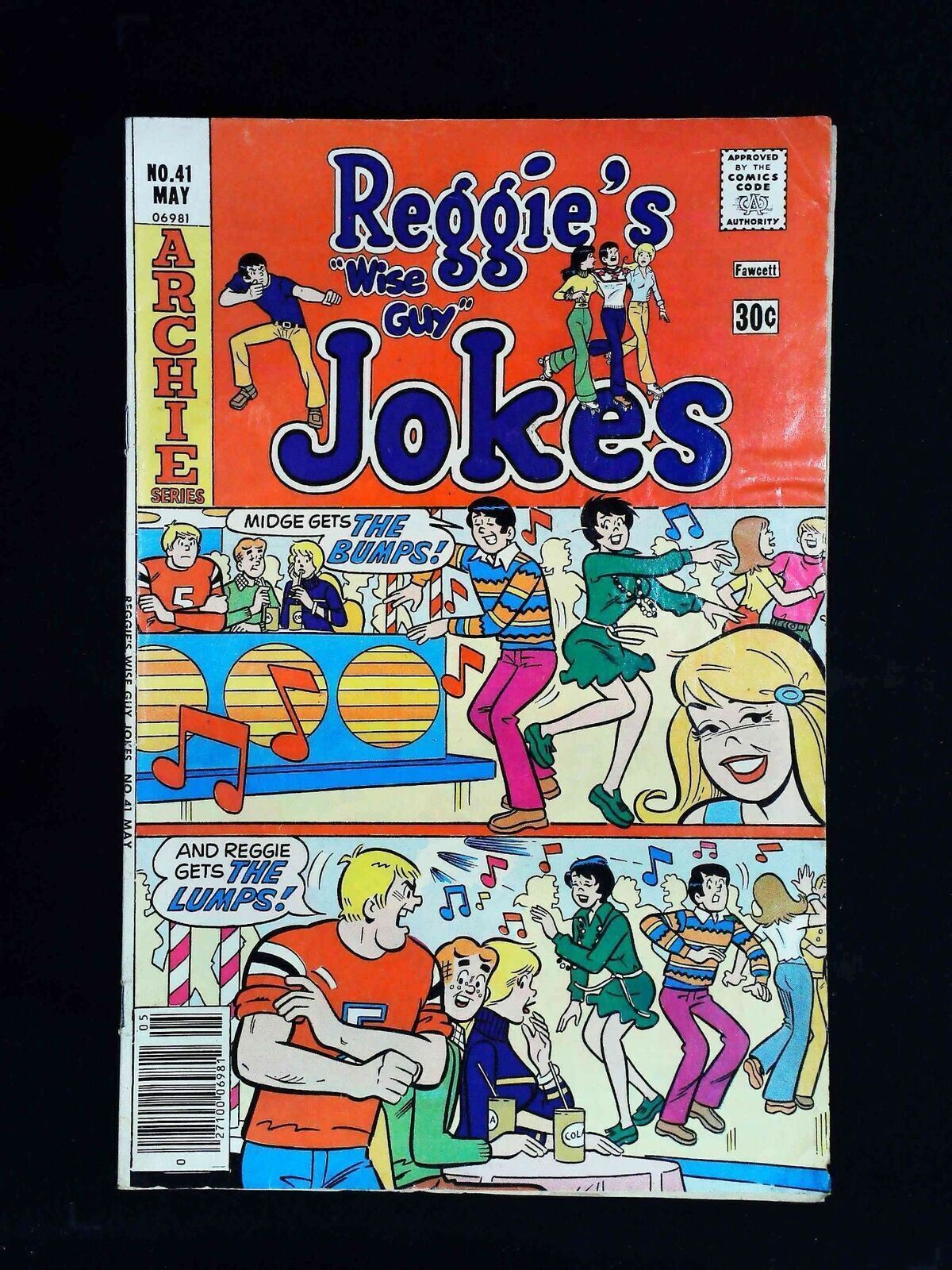 Reggie'S Wise Guy Jokes #41 Archie Comics 1977 Fn- Newsstand | Comic ...