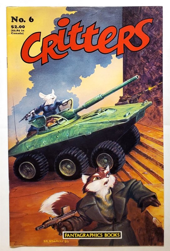 Critters #6 (Nov 1986, Fantagraphics) 6.0 FN | Comic Books - Copper Age ...