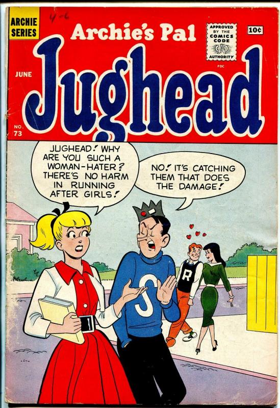 Jughead #73 1961-Archie-10¢ cover price-Veronica-Betty-VG- | Comic ...