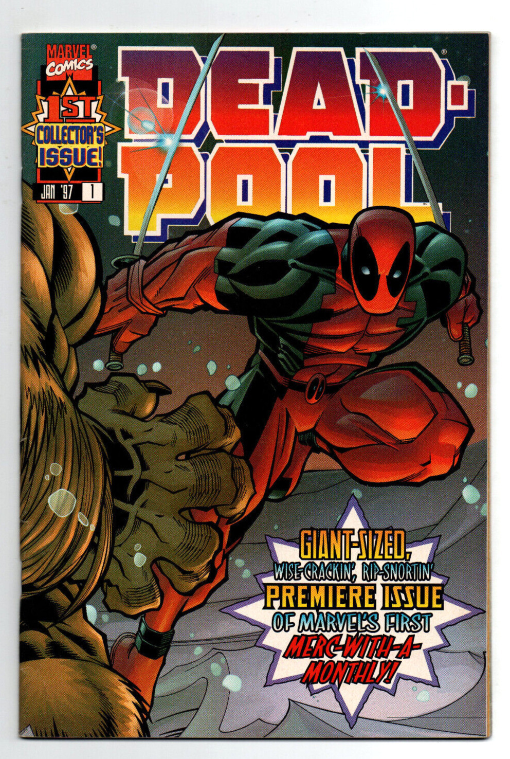 Deadpool #1 - 1st series - 1997 - VF | Comic Books - Modern Age, Marvel ...