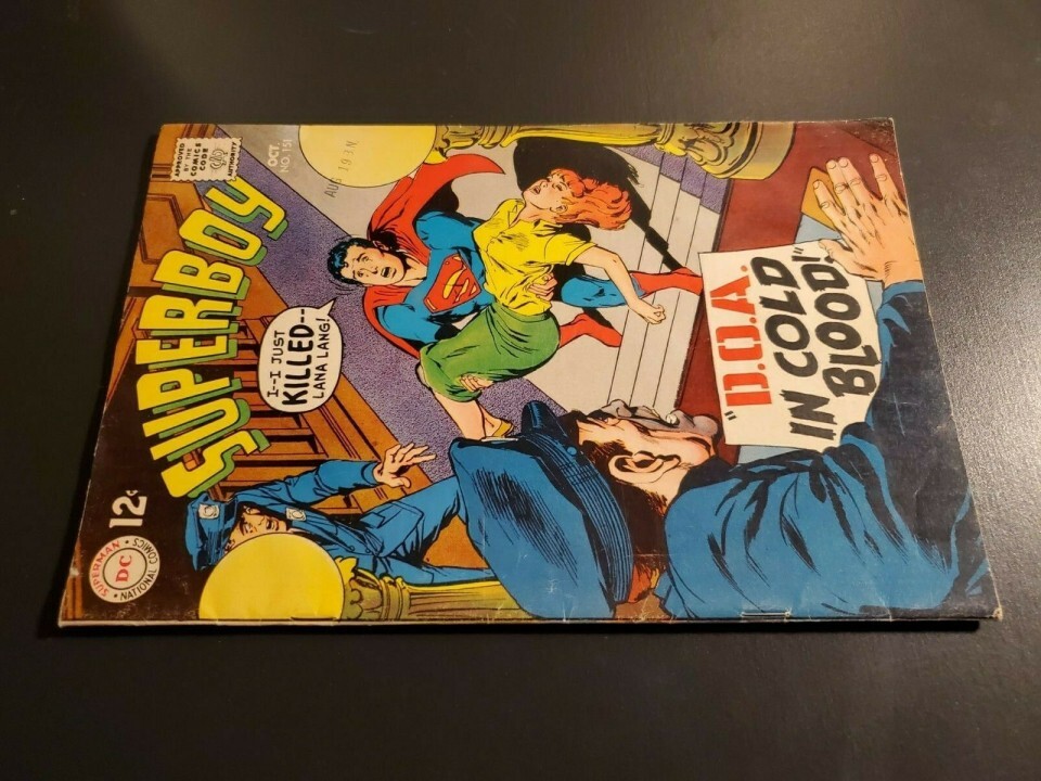 SUPERBOY #151 (1968) F- (5.5) Superboy kills Lana Lang DOA Neal Adams cover| | Comic Books ...