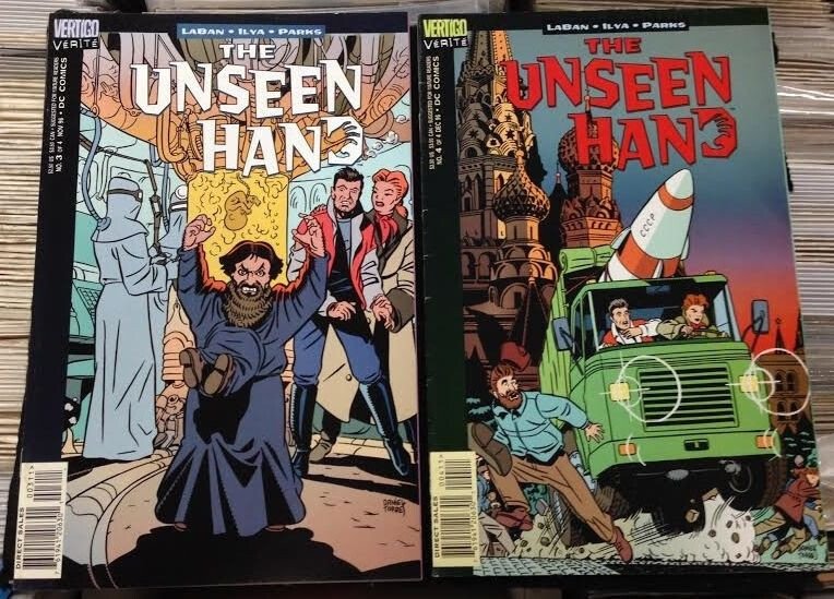 The Unseen Hand #'S 1, 2, 3, 4 Complete FN+ SET Vertigo | Comic Books ...