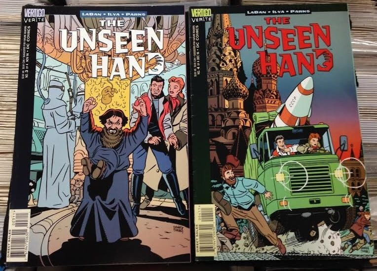 The Unseen Hand #'S 1, 2, 3, 4 Complete FN+ SET Vertigo | Comic Books ...