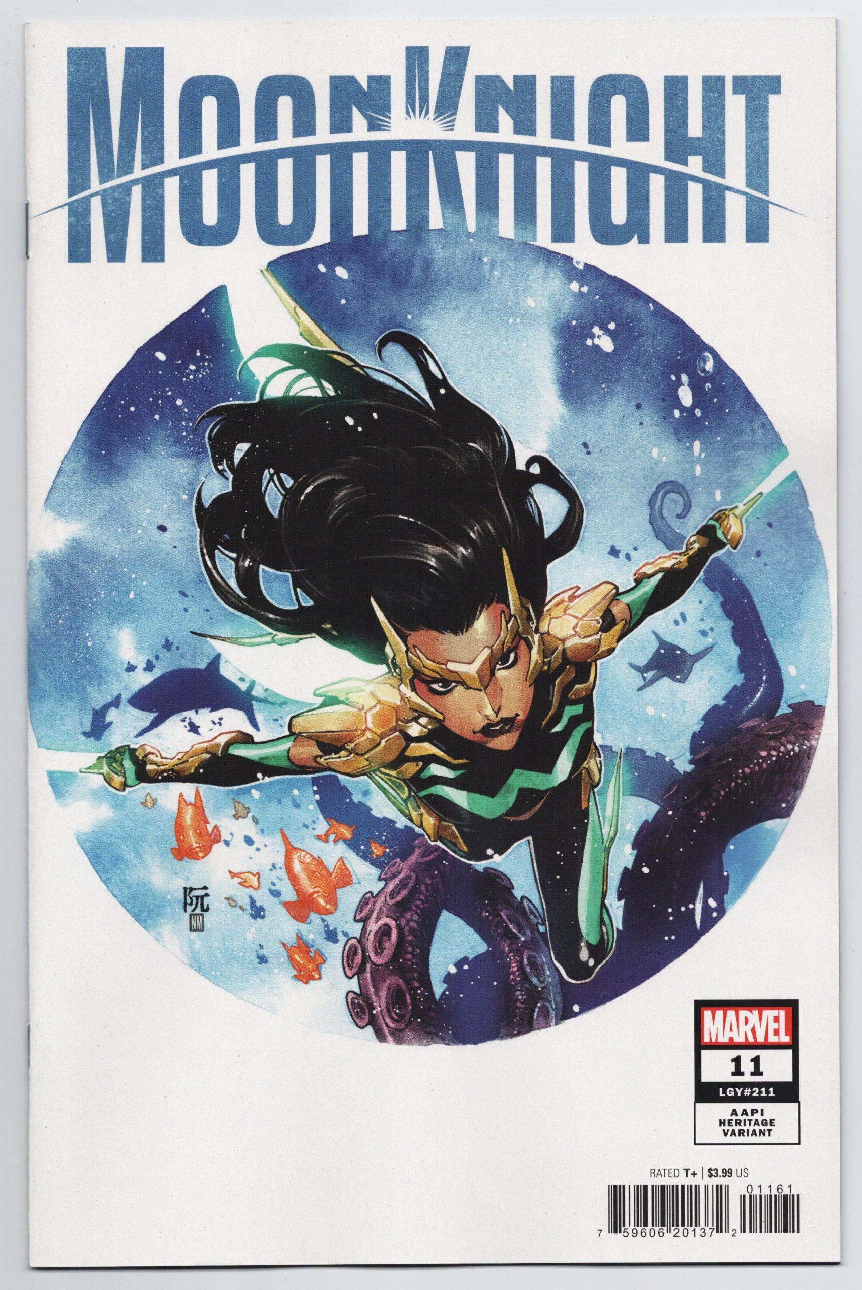 Moon Knight #11 Dike Ruan AAPI Heritage Variant (Marvel, 2022) NM ...