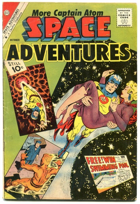 Space Adventures #42 1961- Captain Atom- Steve Ditko VG/F | Comic Books ...