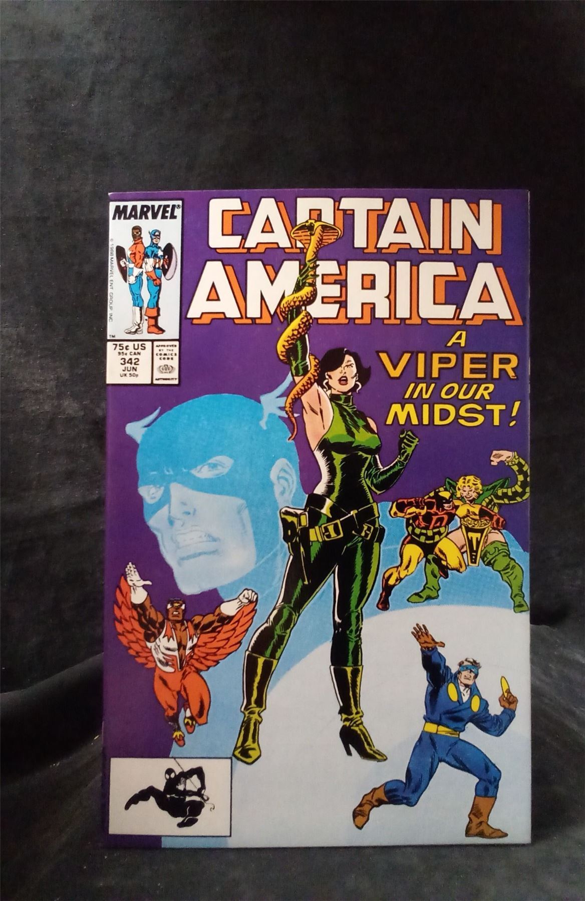 Captain America #342 1988 Marvel Comics Comic Book | Comic Books ...