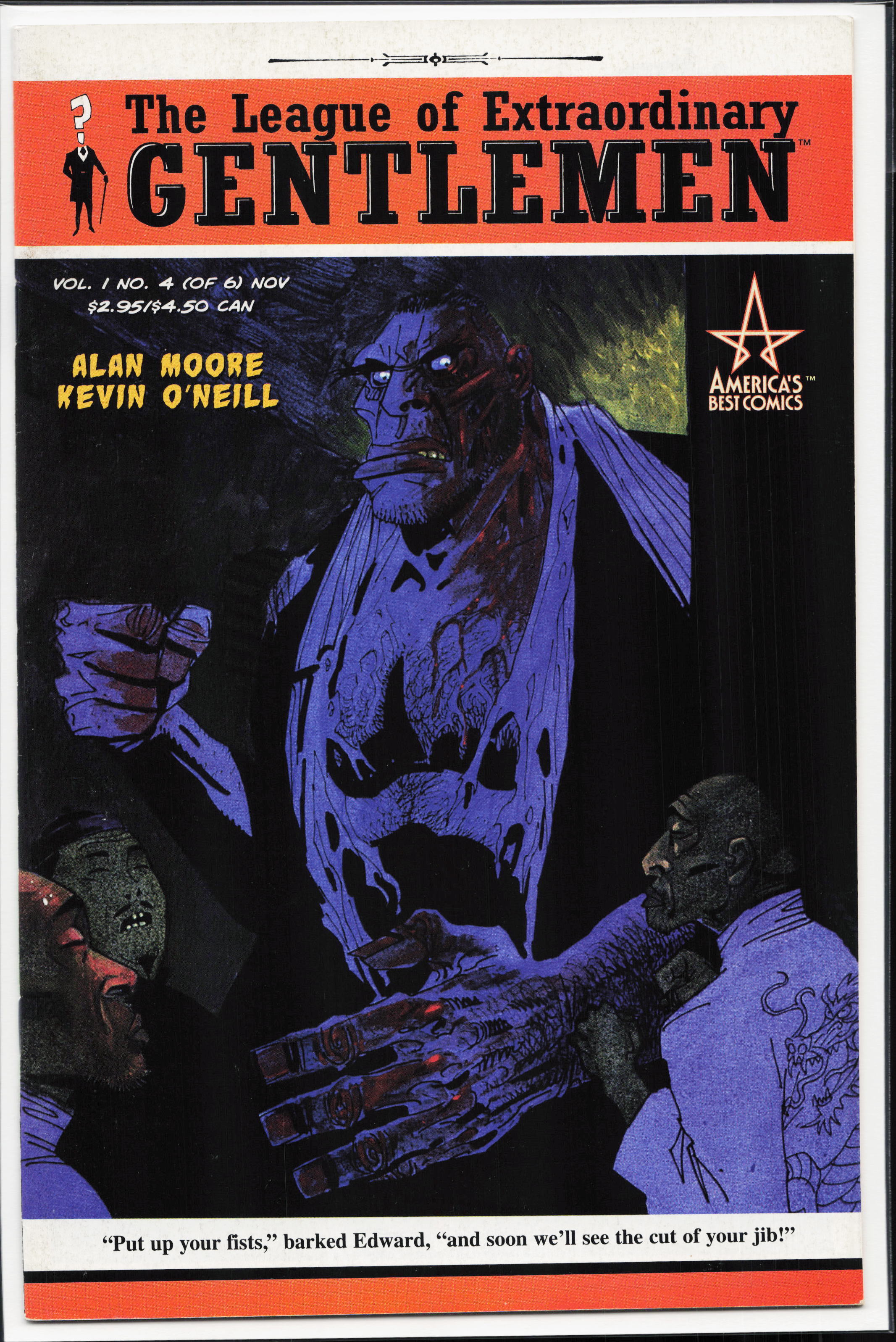 The League of Extraordinary Gentlemen #4 (1999) The League of ...