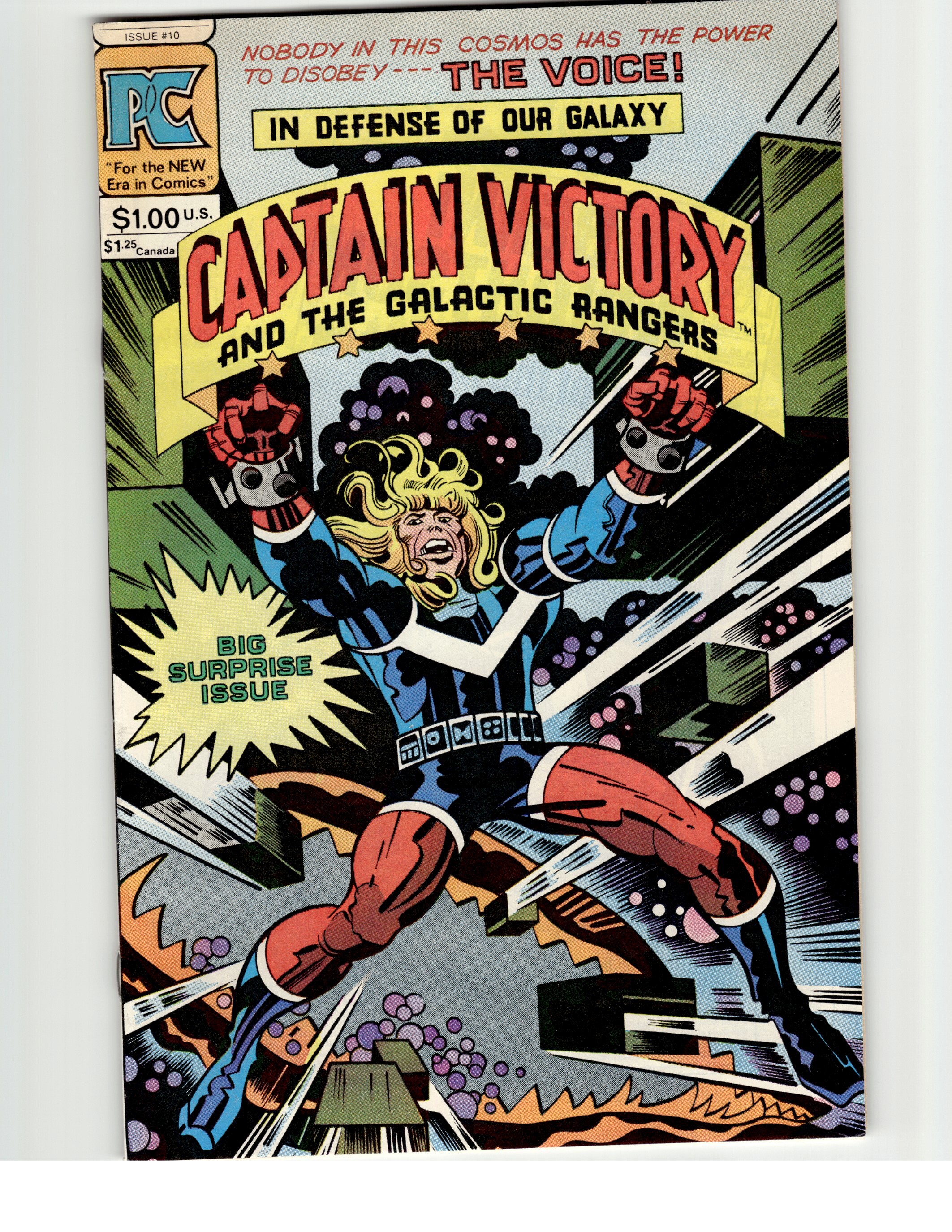 Captain Victory and the Galactic Rangers #10 (1983) Captain Victory ...